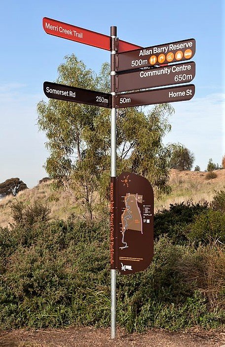 Have you seen the new marram baba signs? - Merri Creek Management Committee