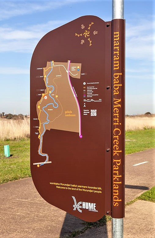 Have you seen the new marram baba signs? - Merri Creek Management Committee