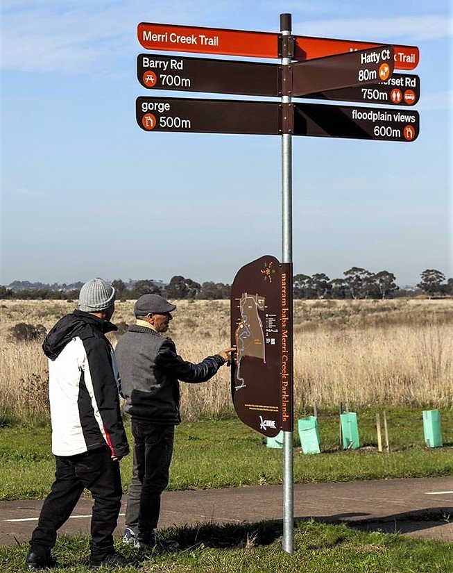 Have you seen the new marram baba signs? - Merri Creek Management Committee