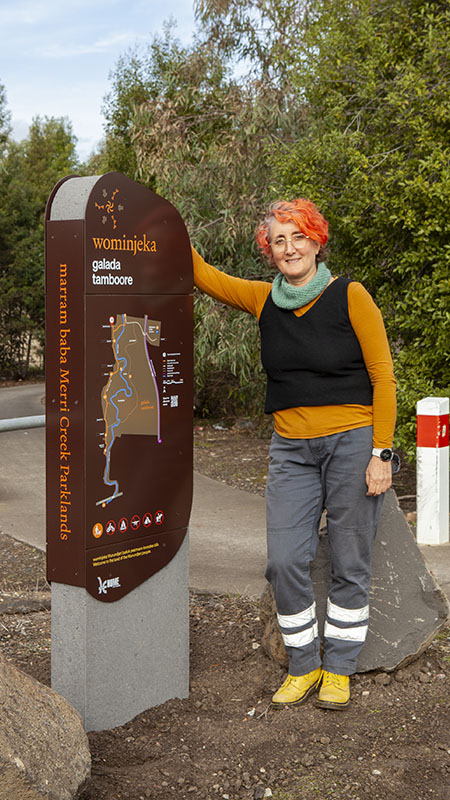 Design award win for marram baba Merri Creek Parklands signage - Merri ...